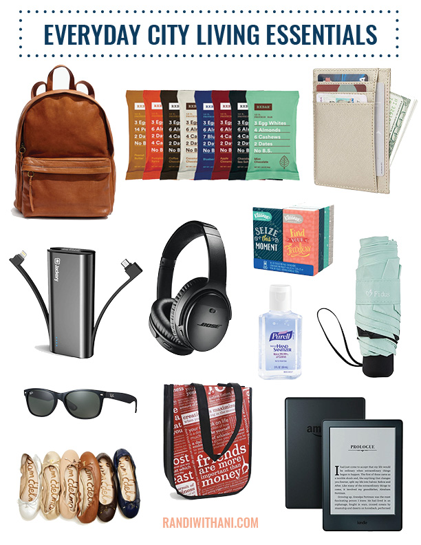 What I carry (almost) every day in Chicago · Randi with an i