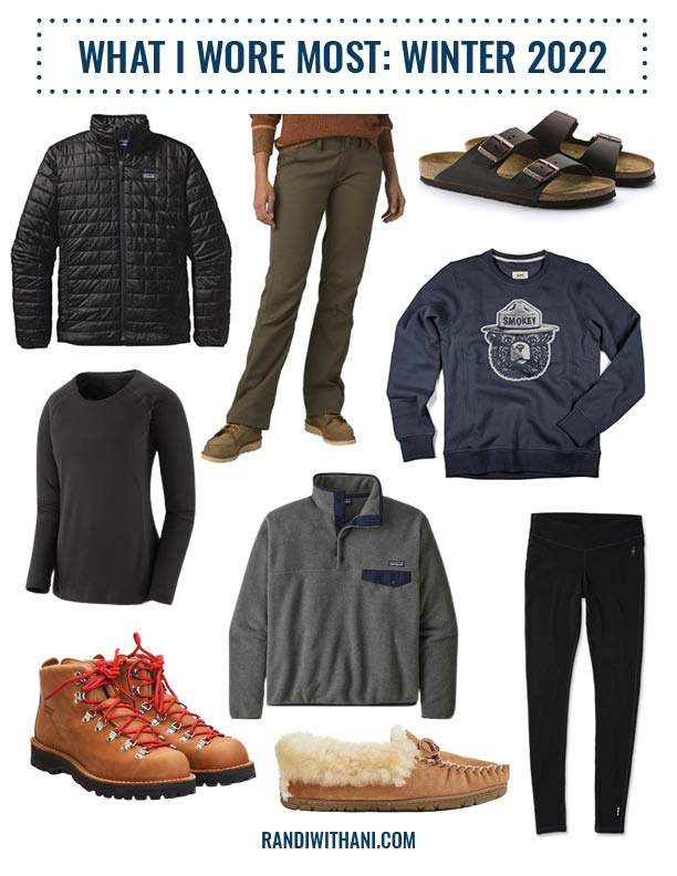 The 12 things I've worn most: Winter 2022 · Randi with an i