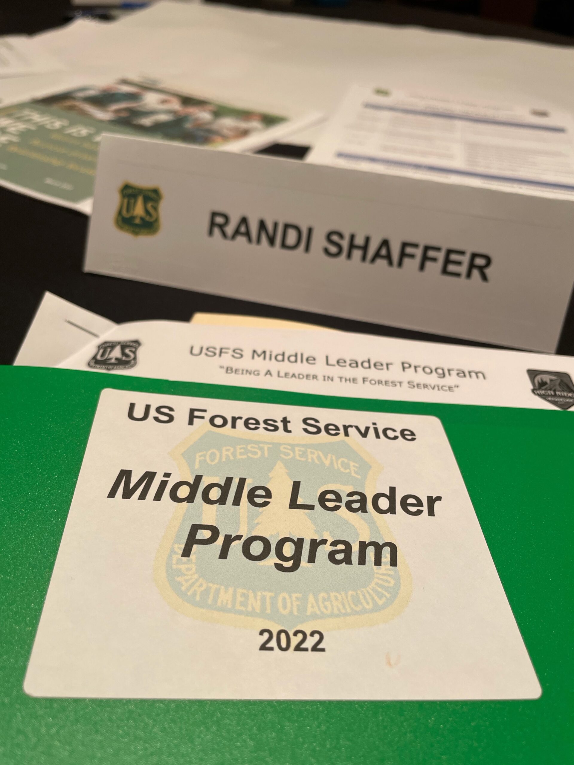 Leadership camp for grown-ups! Week 1 of the Forest Service Middle ...